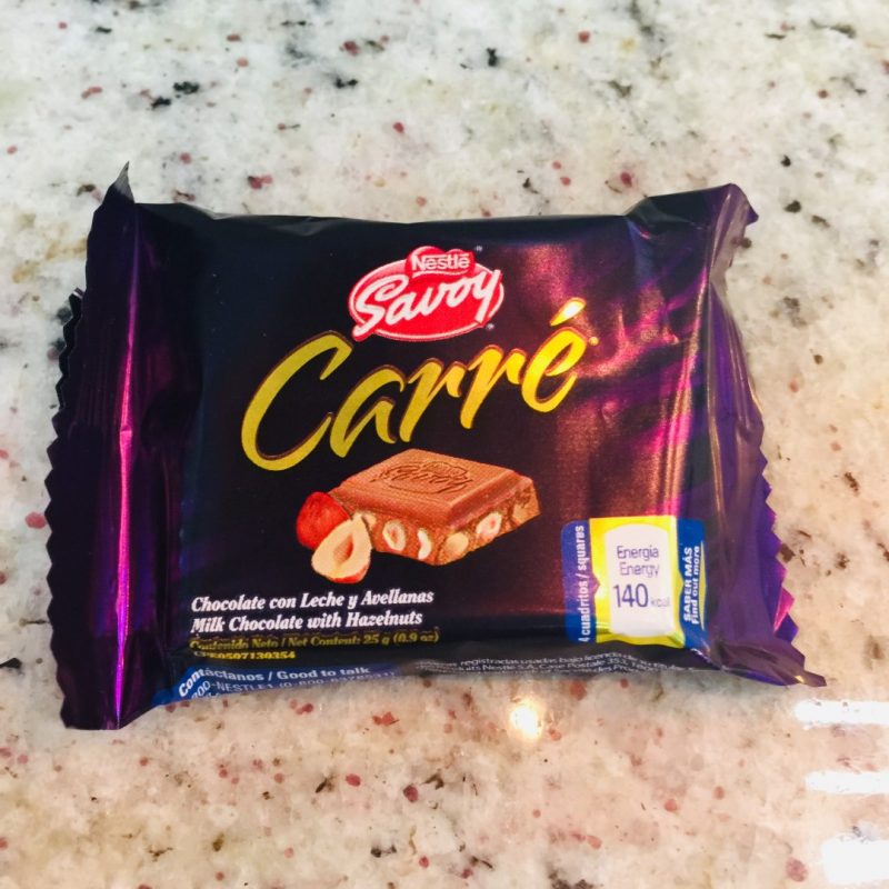 ️ Comprar Chocolate Con Leche y Avellanas Carré Savoy Nestle 25g Online ...