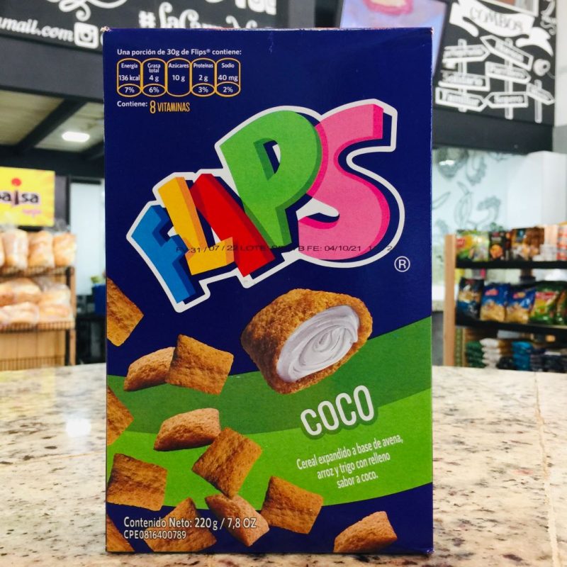 ️ Comprar Cereal Flips de Coco 220g Online en Margarita