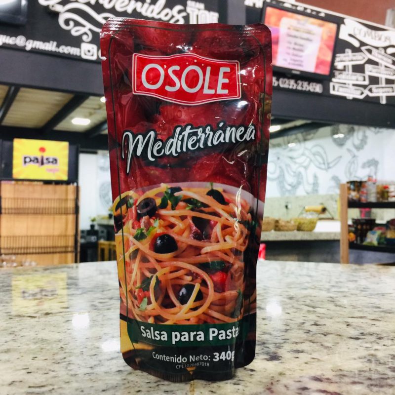 ️ Comprar Salsa para Pasta Mediterránea Osole 340g Online en Margarita