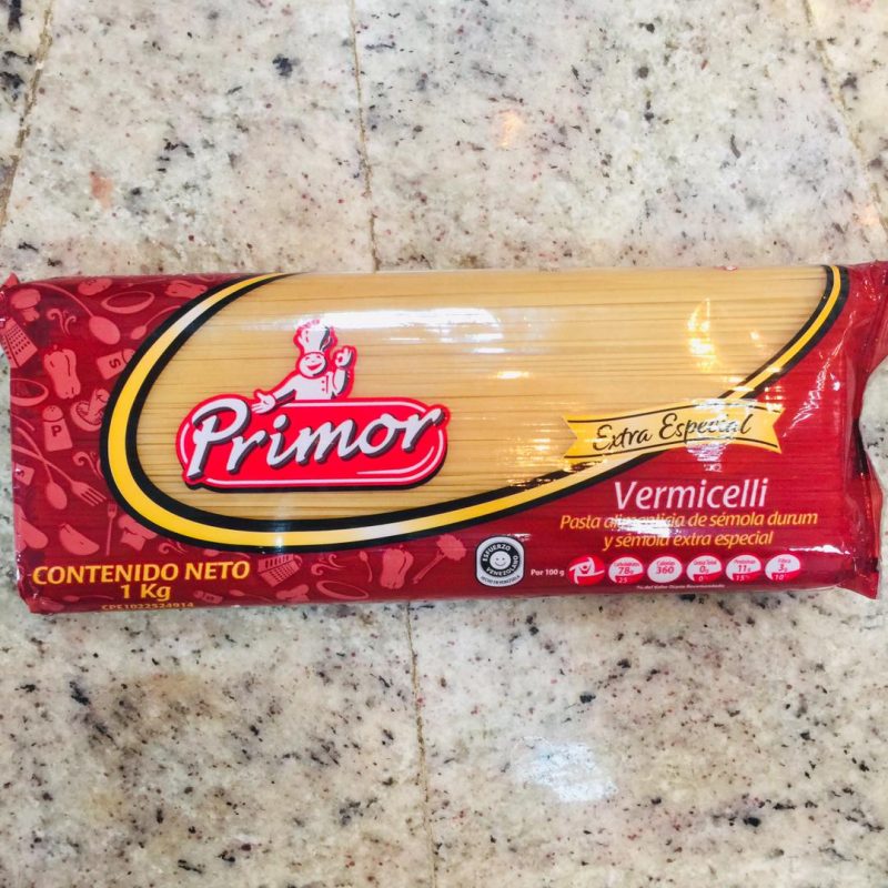 ️ Comprar Pasta Extra Especial Vermicelli Primor 1k Online en Margarita